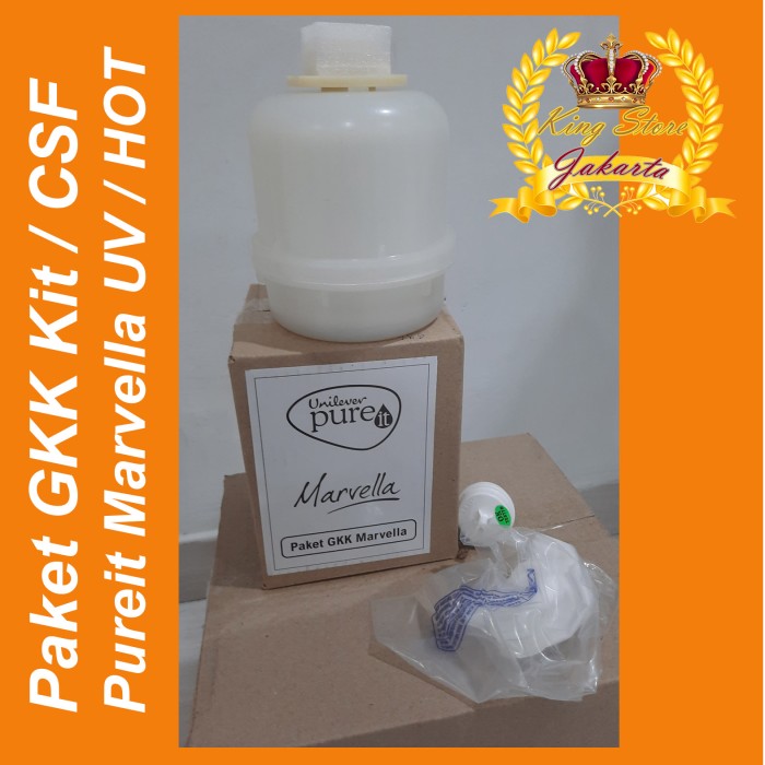 Jual Paket GKK kit Filter Pengganti CSF Pureit Marvella UV dan Marvella ...