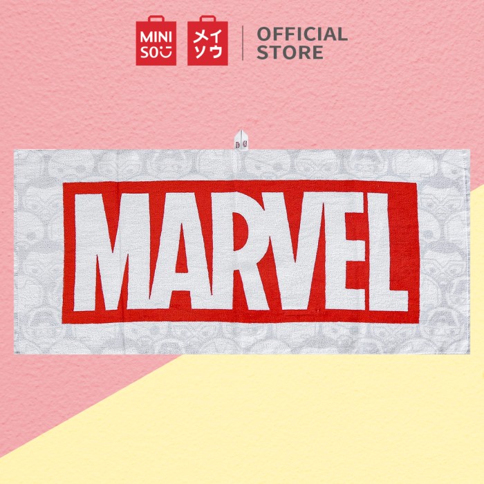 Jual MINISO Marvel Handuk Muka Tangan Mandi Hand Towel 72x34cm 100% ...