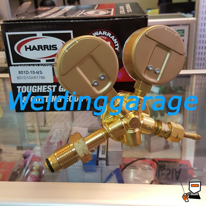 Jual Regulator Harris 801 Hydrogen H2 - 10 Bar - Regulator Hidrogen ...