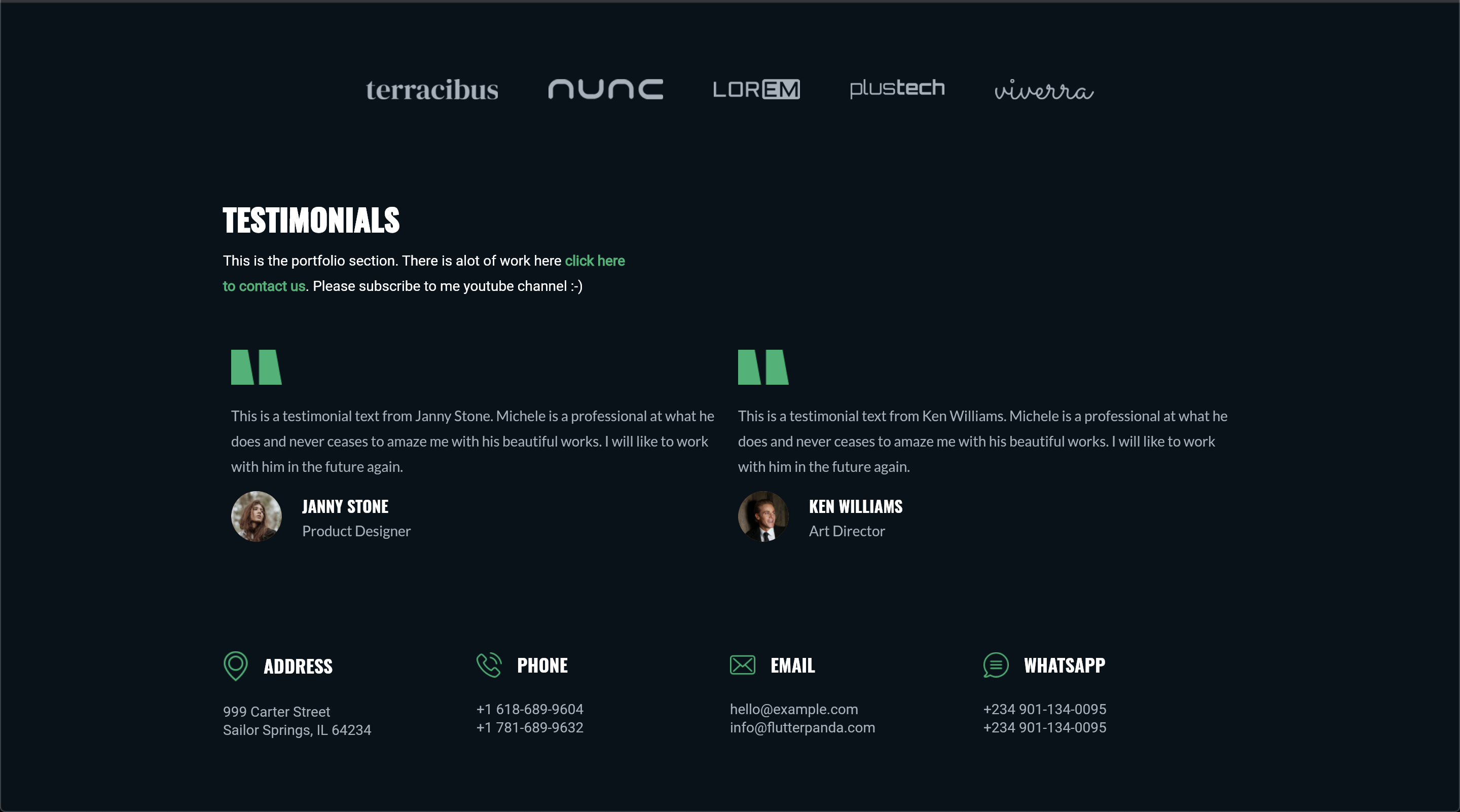 GitHub - olayemii/flutter-web-portfolio: A web portfolio made with flutter GitHub - olayemii/flutter-web-portfolio: A web portfolio made with flutter