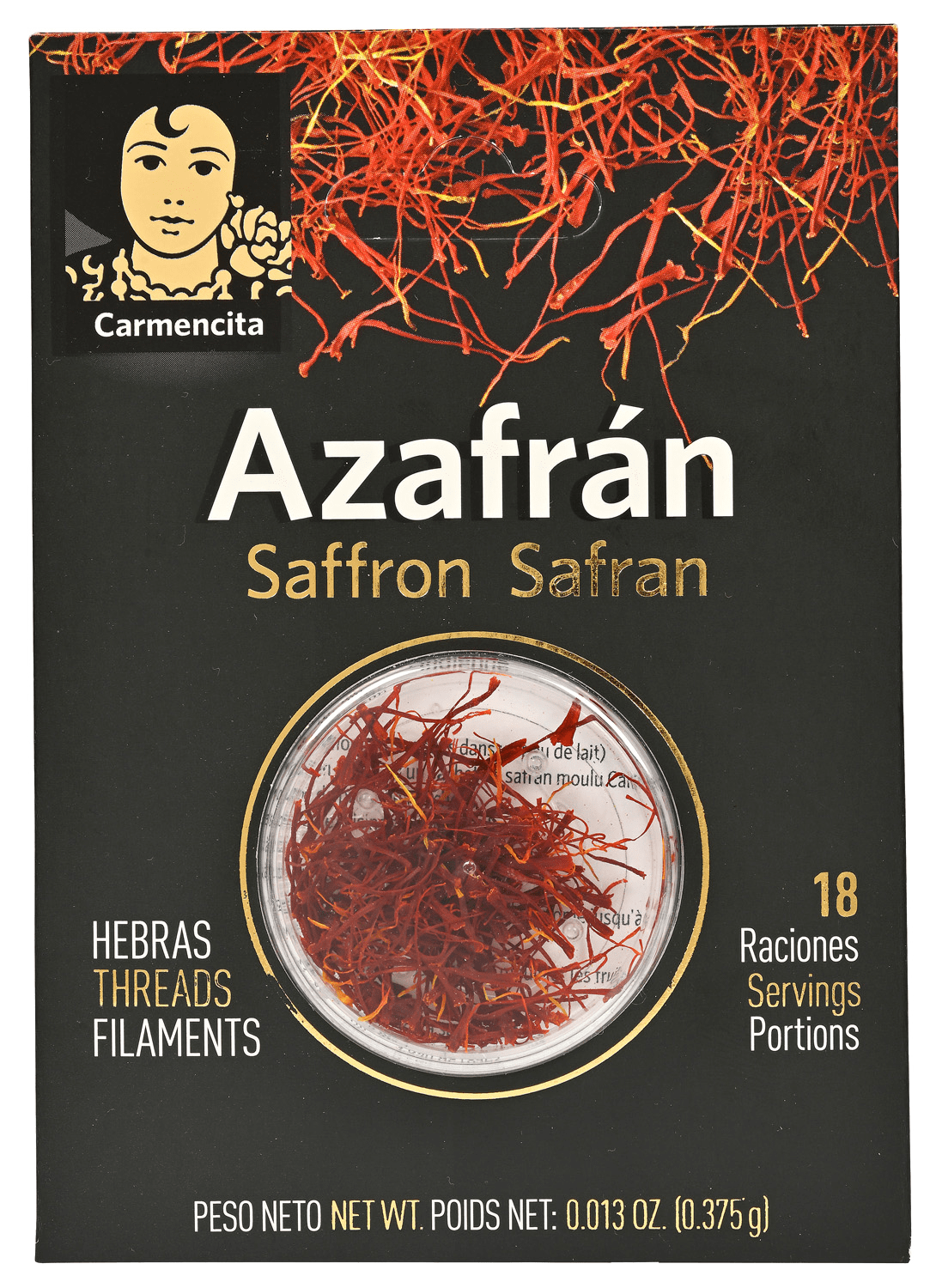 Carmencita safran tråder 0,375 g | Matbutikk med delikatesser fra Oluf ...