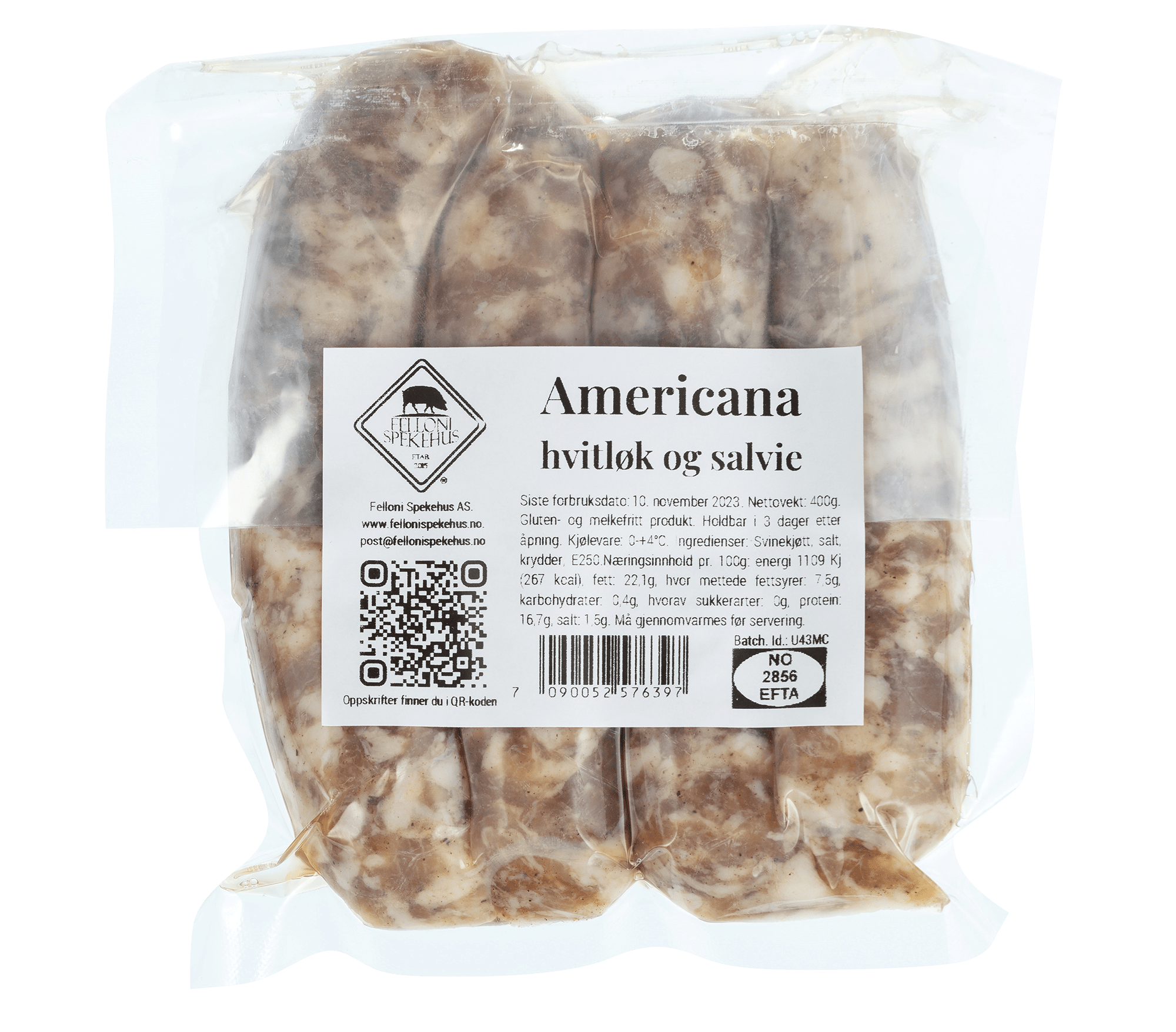 Felloni Americana 400 g | Oluf Lorentzen