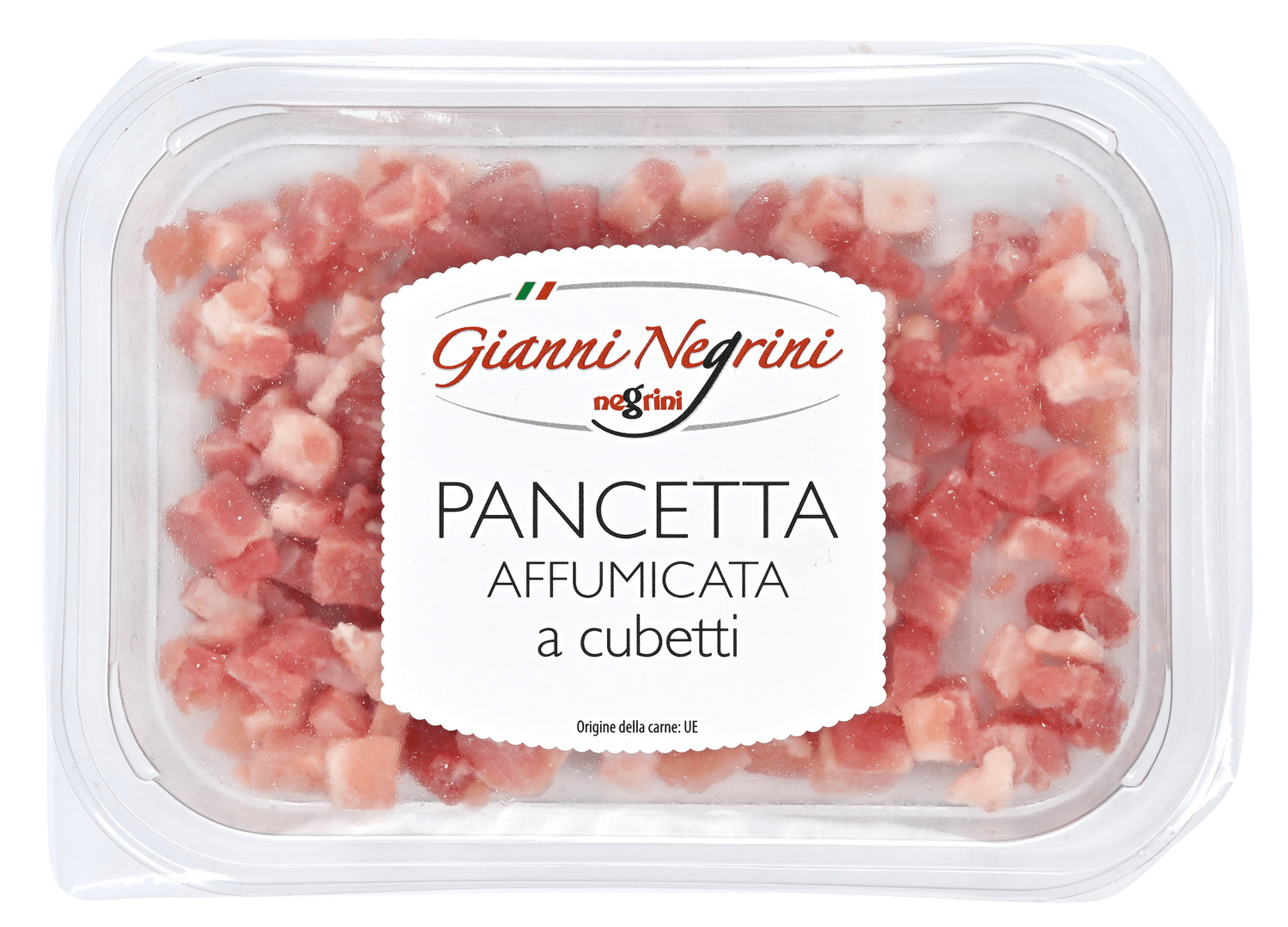 Negrini pancetta cubetti 80 g | Oluf Lorentzen