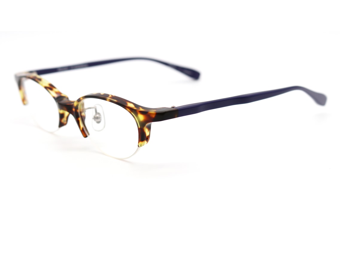 RAMOT EYEWORKS RM-011-46 [鯖江産/ハーフリム/オーバル RAMOT EYEWORKS RM-011-46 [鯖江産/ハーフリム/オーバル