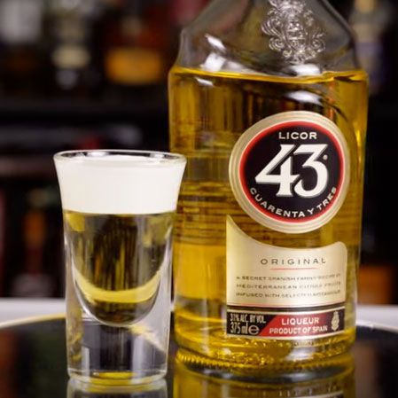 Licor 43 Mini Beer Shot cocktail recipe