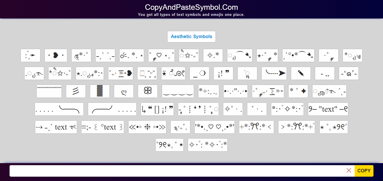Most Important Cool Symbols to Copy and Paste