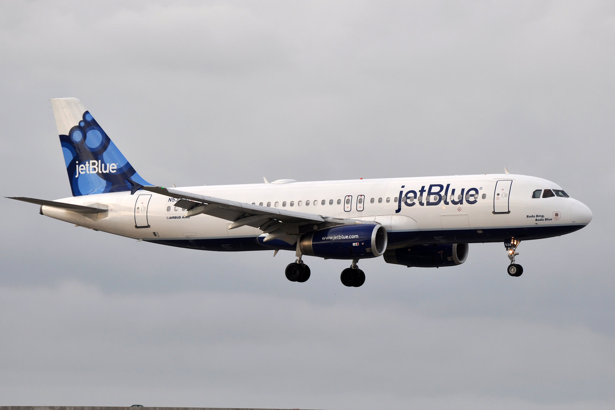 jetBlue Airbus A320-232 - oneworld virtual