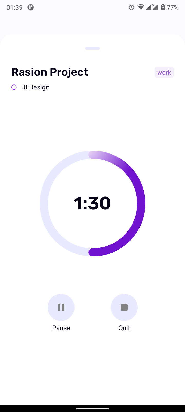 GitHub - onifs10/timepad: Simple react native application to manage time