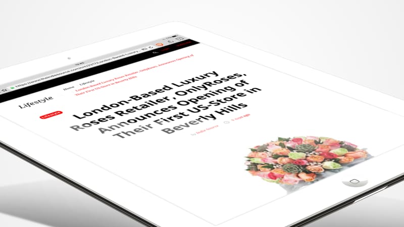 Indie Source Press Release - London Roses | OnlyRoses