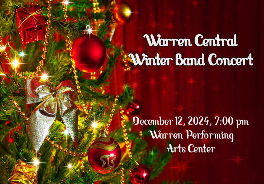 Warren Performing Arts Center Presents: WC Winter Band Concert