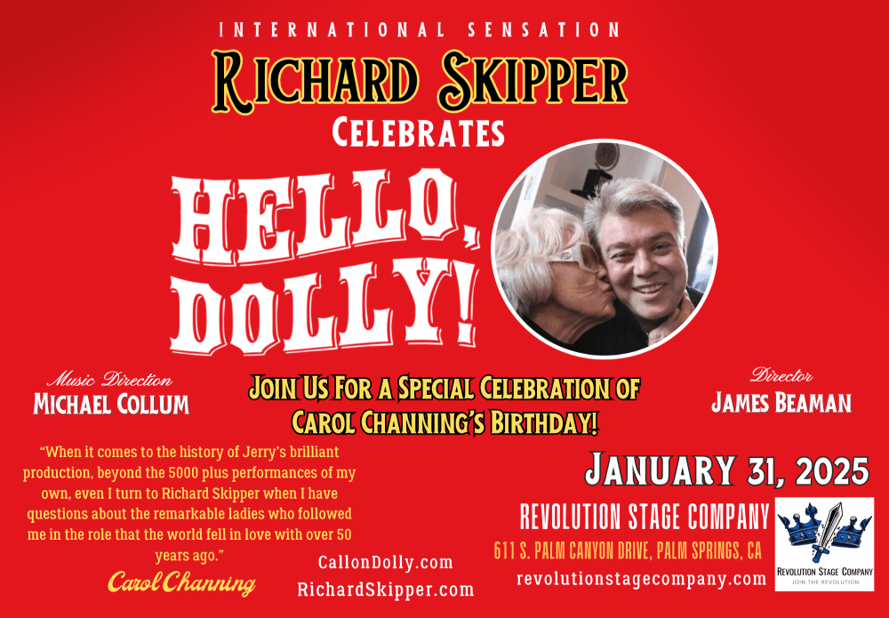Revolution Stage Company Presents: RICHARD SKIPPER Celebrates HELLO ...