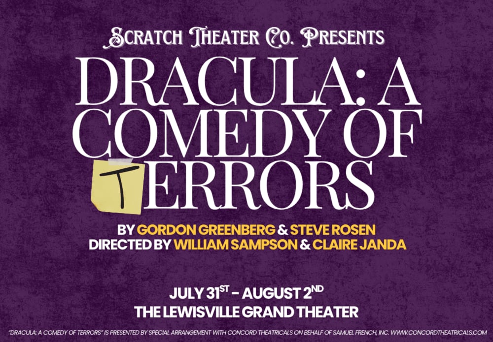 Scratch Theater Co. Presents: Dracula: A Comedy of Terrors