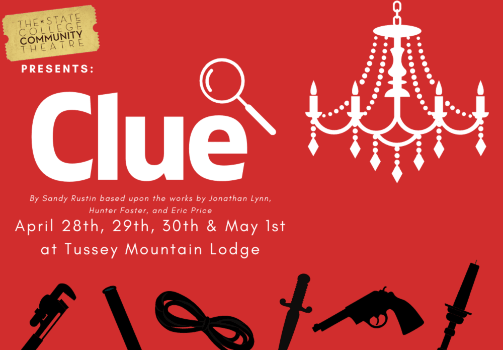 State College Community Theatre Presents: Clue: On Stage