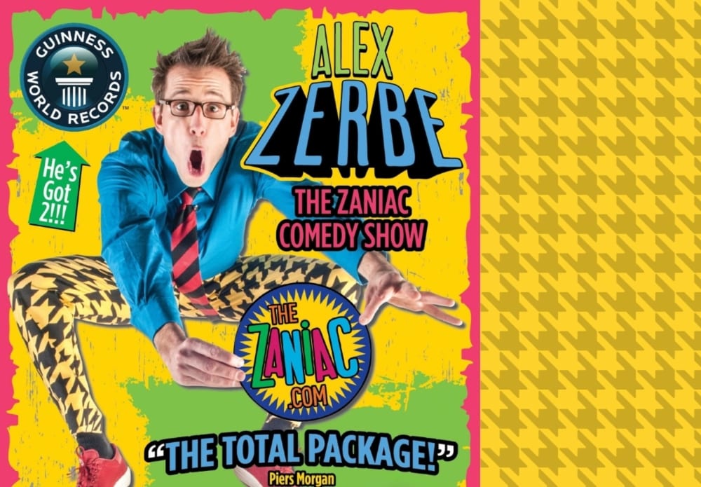 CKSD Performing Arts Venues Presents: Alex Zerbe The Zaniac Comedy Show