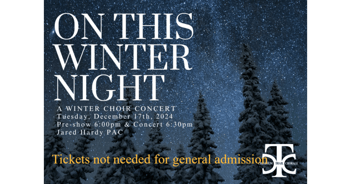 Chisholm Trail Chorale Presents: On This Winter Night: A Winter Choir ...