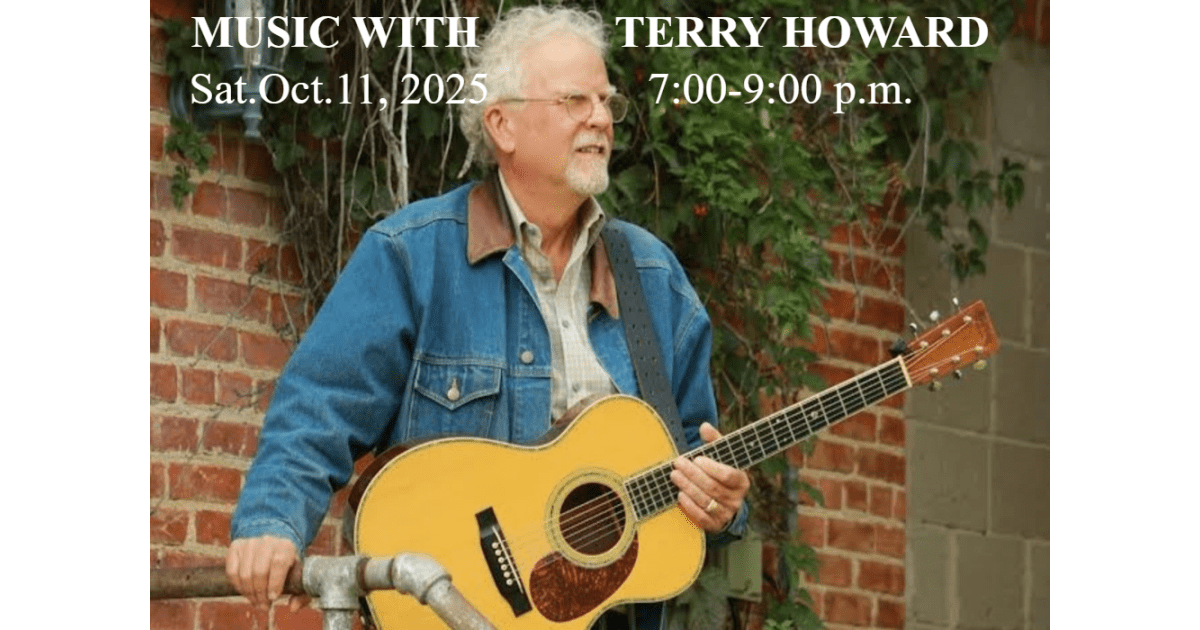 Chestnut Center for the Arts Presents: Music with Terry Howard