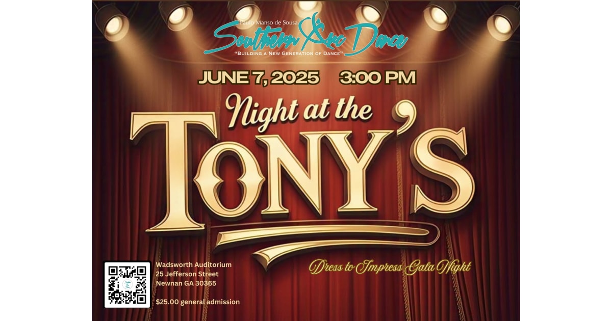 Southern Arc Dance Theater, Inc Presents: Night at the Tony's