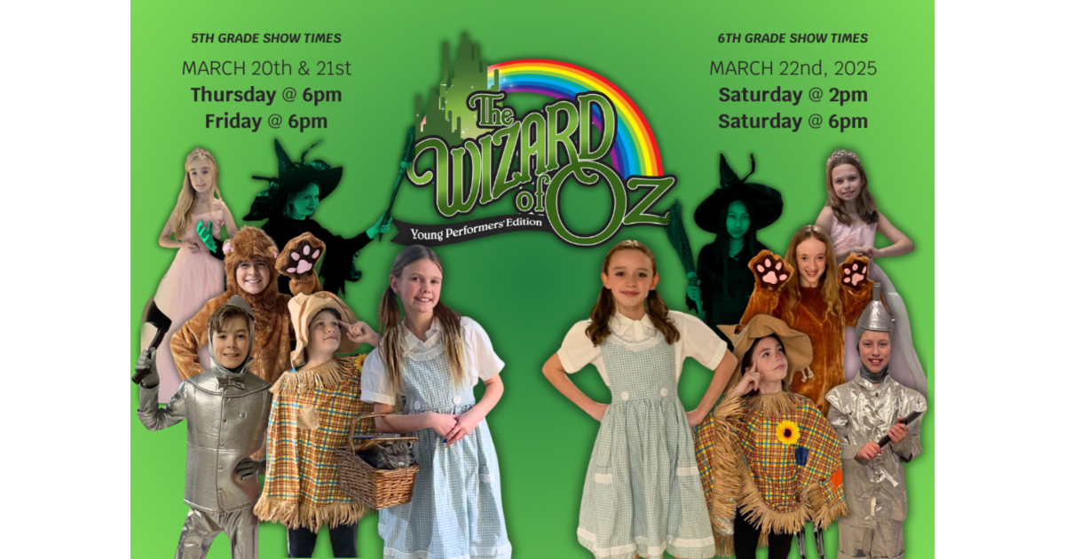 Parker Middle School Presents: The Wizard of Oz--Youth Edition