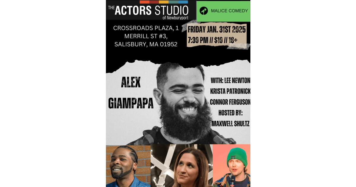 The Actors Studio of Newburyport Presents: Comedy Night Presented by ...