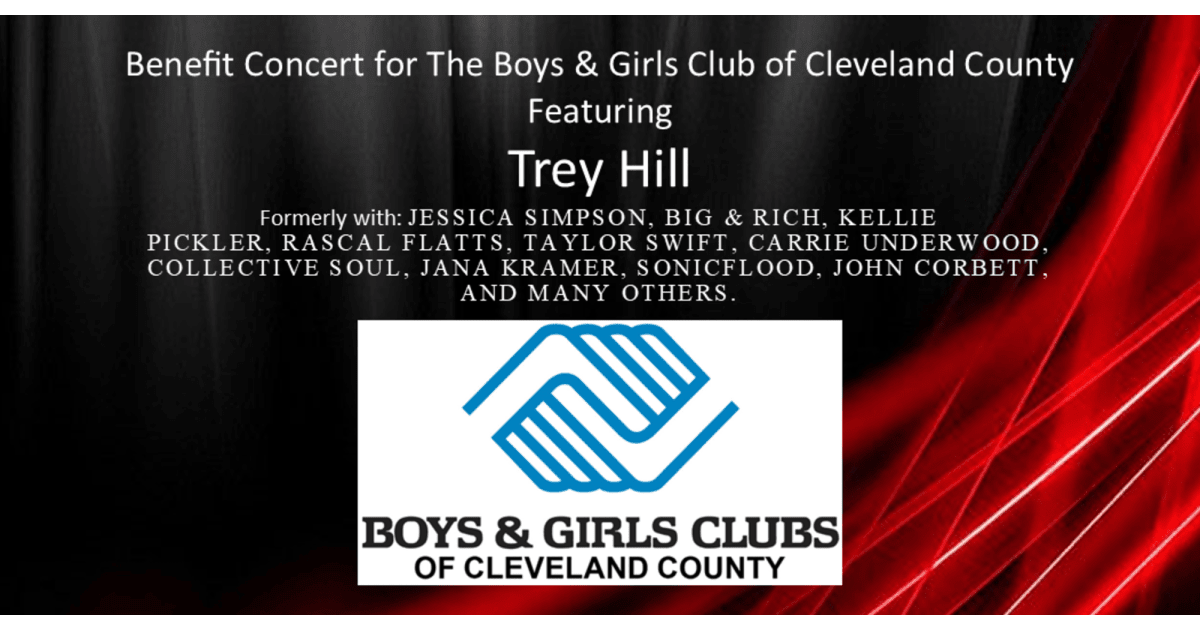 The Don Gibson Theatre Presents: Benefit for The Boys & Girls Club Featuring Trey Hill - Events