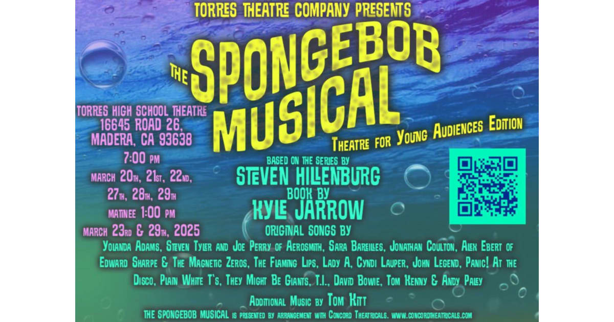 Madera Unified Arts Education Presents: The SpongeBob Musical: Theatre ...
