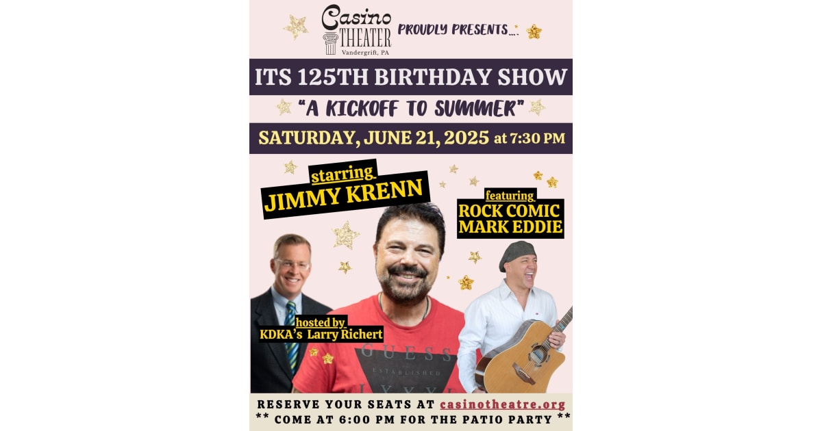 Casino Theater Presents: Comedy Show starring Jimmy Krenn and featuring ...