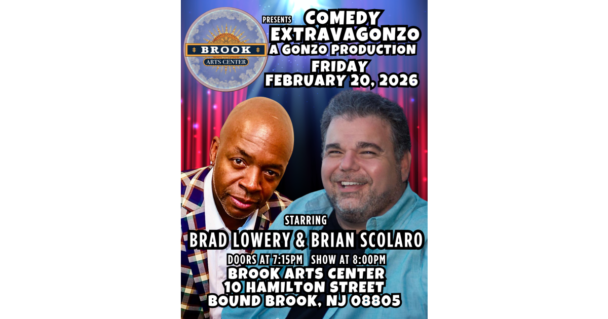 Brook Arts Center Presents: Comedy ExtravaGonzo - Events