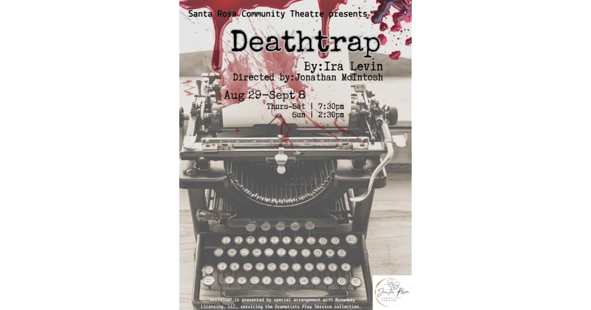 Santa Rosa Community Theatre Presents: DeathTrap - Events