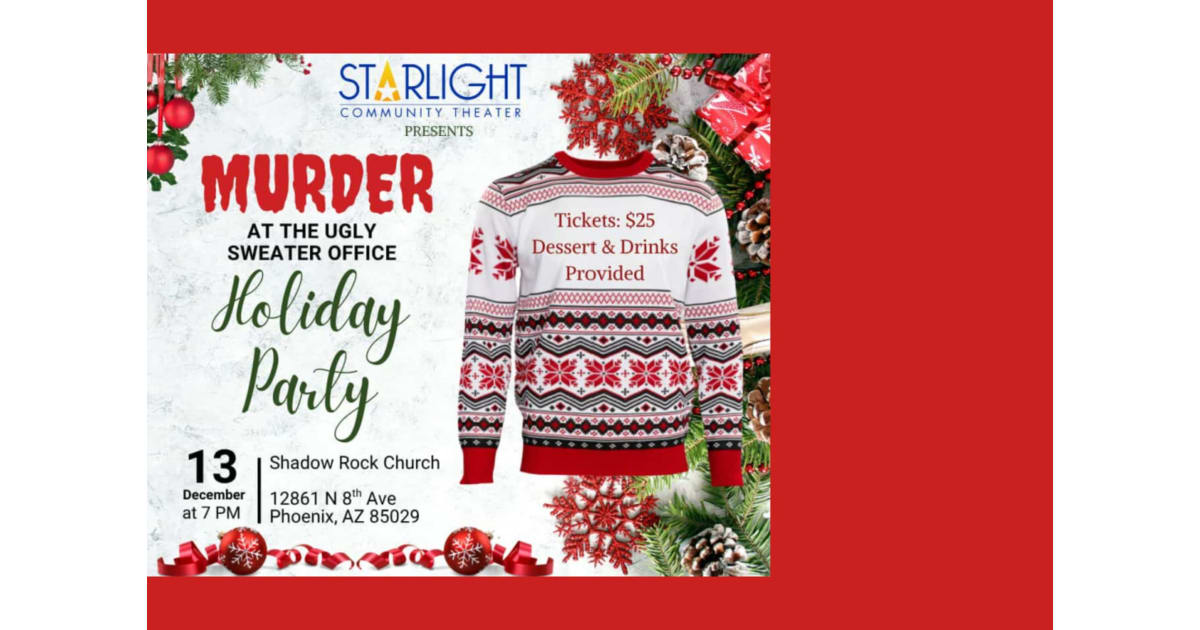 Starlight Community Theater Presents: Murder Mystery Party: Murder at ...
