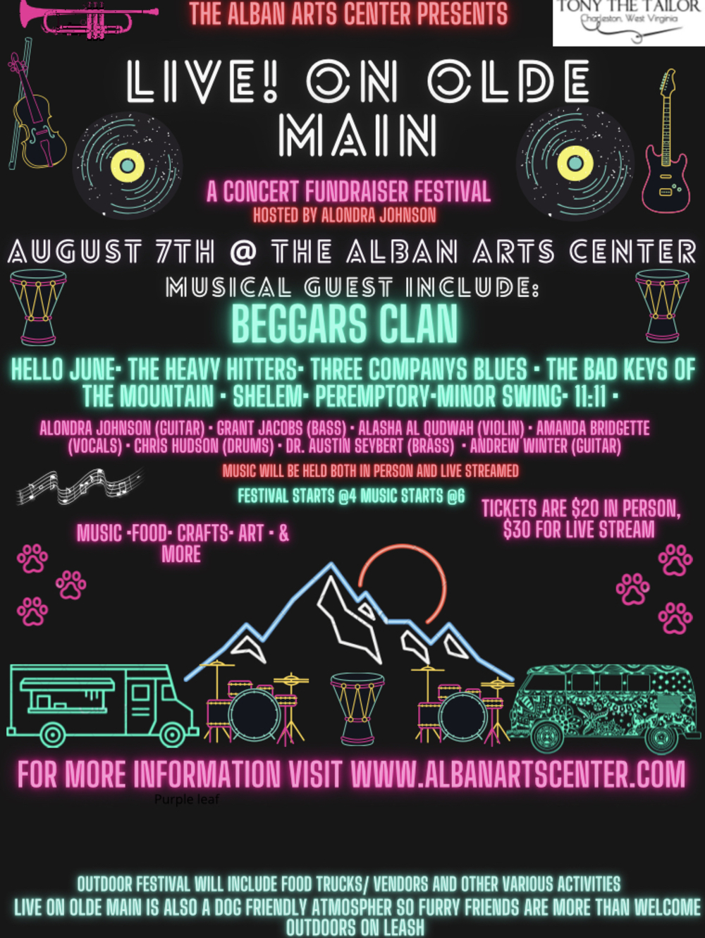 Alban Arts Center Presents: Live on Olde Main - About