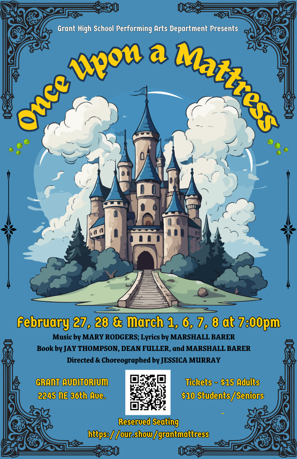 Grant High School Presents: Once Upon a Mattress - About