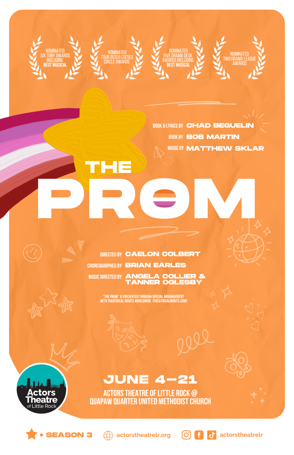 Actors Theatre of Little Rock Presents: The Prom - About