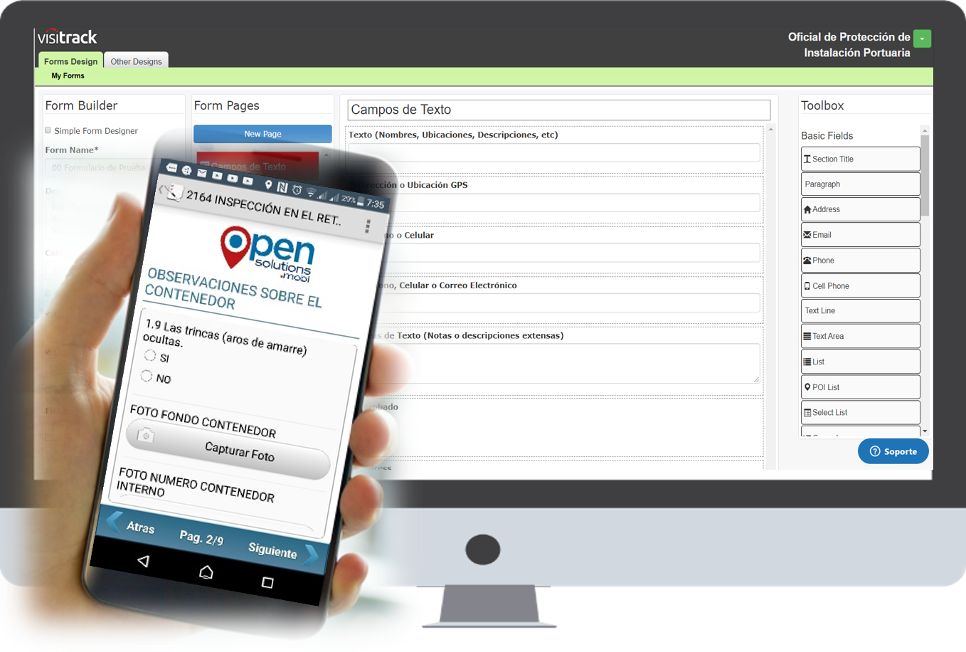 Visitrack – Open Solutions