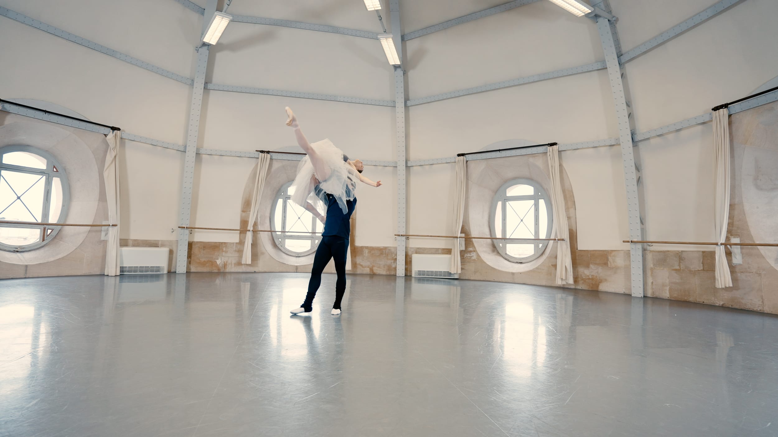 Giselle, rehearsing with... Stéphane Bullion - Ep. 3/5 - Pas de deux, Act 2 - Ep. 3 - Paris ...
