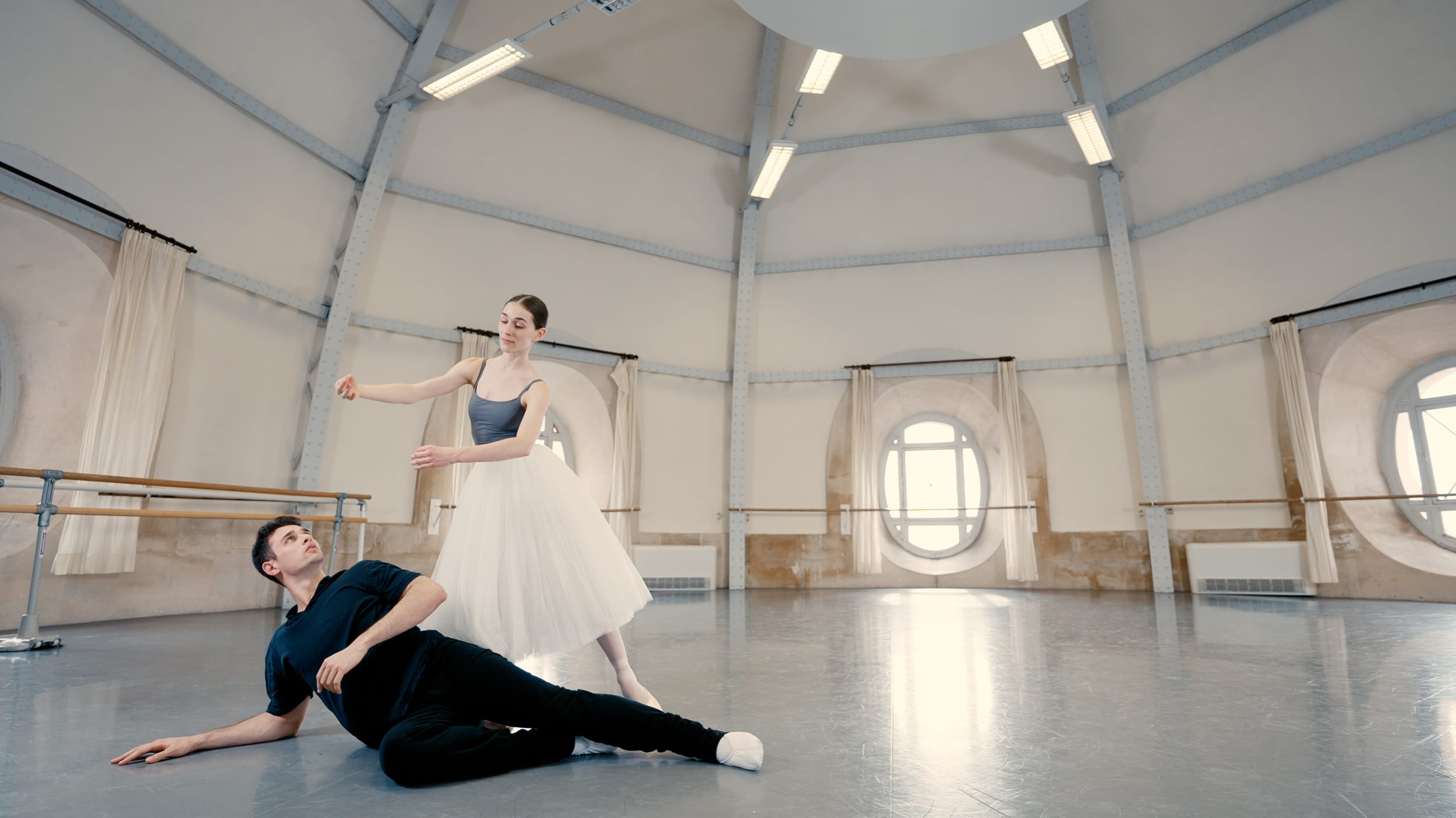 Giselle, en répétition avec... Stéphane Bullion - 2/5 en streaming