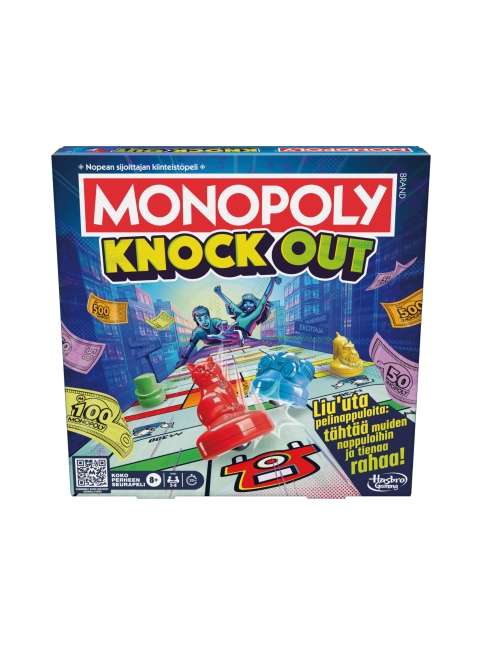 MONOPOLY MONOPOLY Lautapeli Knockout (suomenkielinen) | Lautapelit