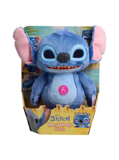 DISNEY STITCH STITCH Interaktiivinen Stitch-pehmolelu Monet tunteet, 35 ...
