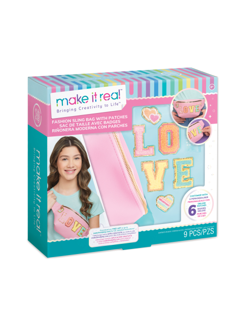 MAKE IT REAL MAKE IT REAL DIY Pieni olkalaukku | Leikkikehät & setit