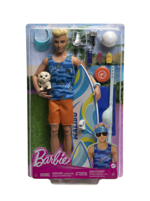 BARBIE BARBIE Ken Surf nukke | Nuket & nuken tarvikkeet