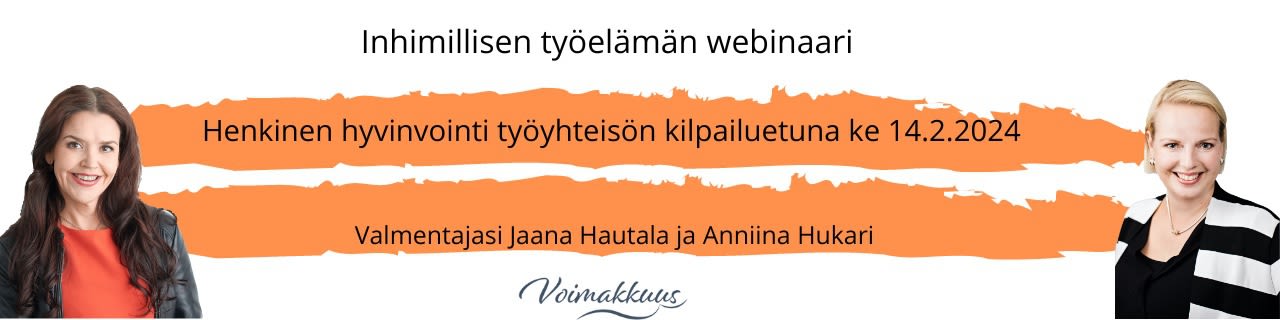 Henkinen hyvinvointi työyhteisön kilpailuetuna