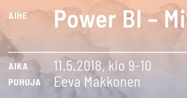 Power BI – Mitä uutta?