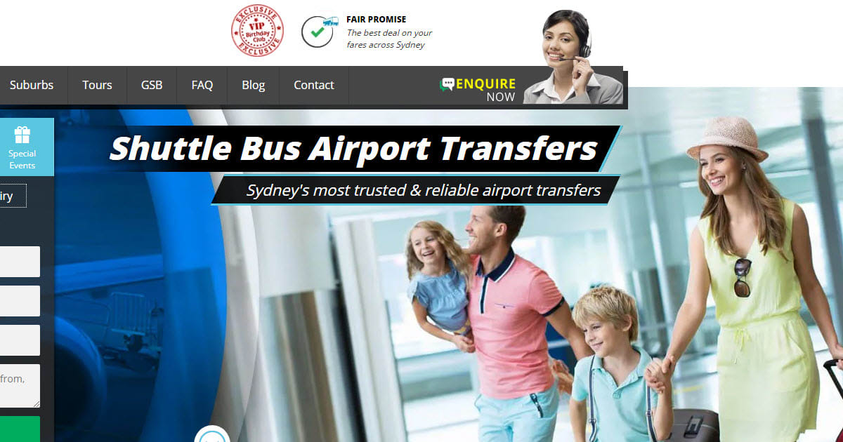 Sydney Airport Shuttle Bus Transfers | Shire Shuttle Bus