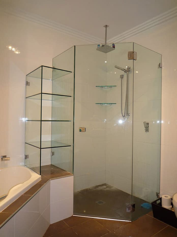 Custom Cut Frameless Shower Screens Sydney Palmers Glass
