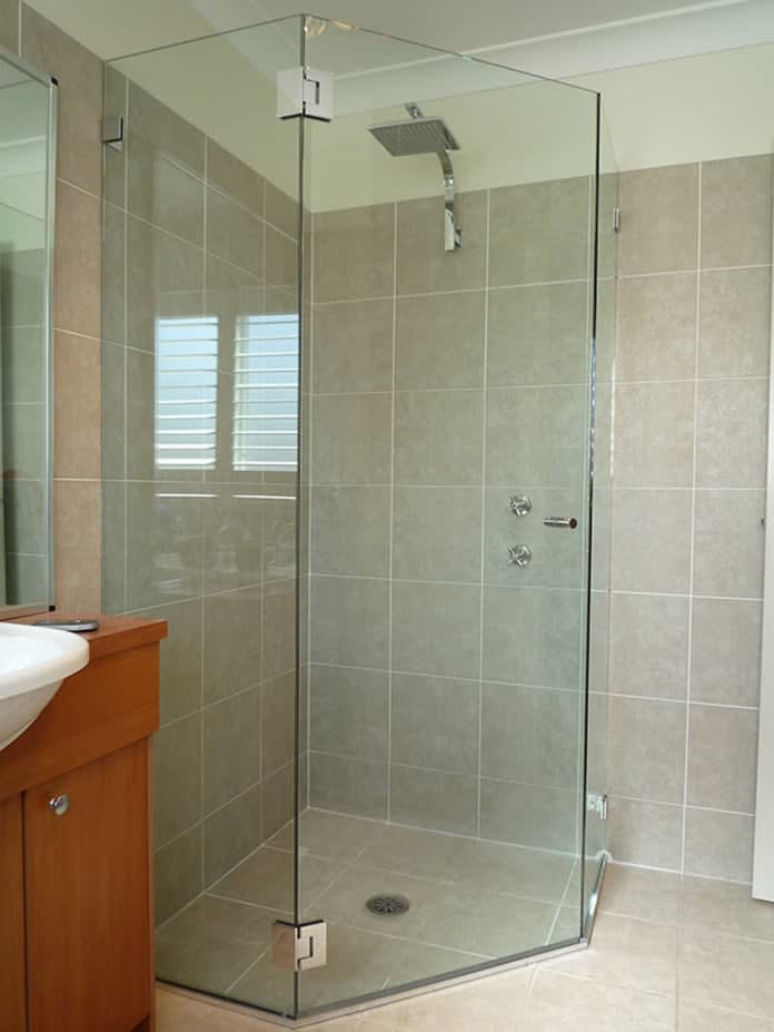 Custom Cut Frameless Shower Screens Sydney Palmers Glass