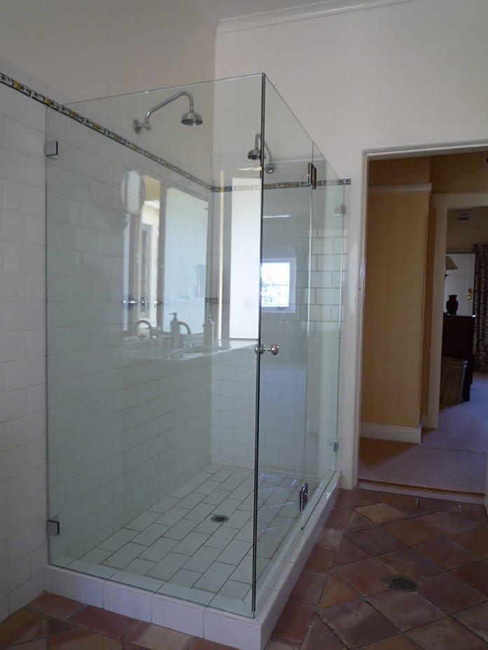 Custom Cut Frameless Shower Screens Sydney Palmers Glass