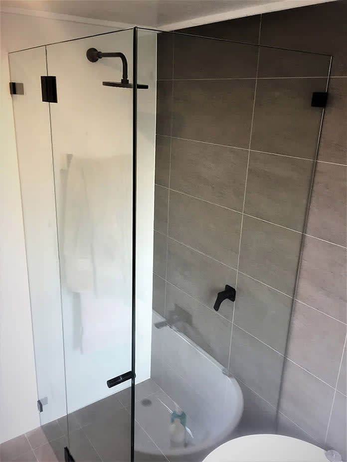 Custom Cut Frameless Shower Screens Sydney Palmers Glass