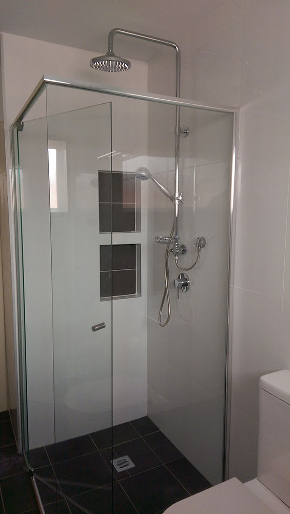 Custom Cut Frameless Shower Screens Sydney Palmers Glass
