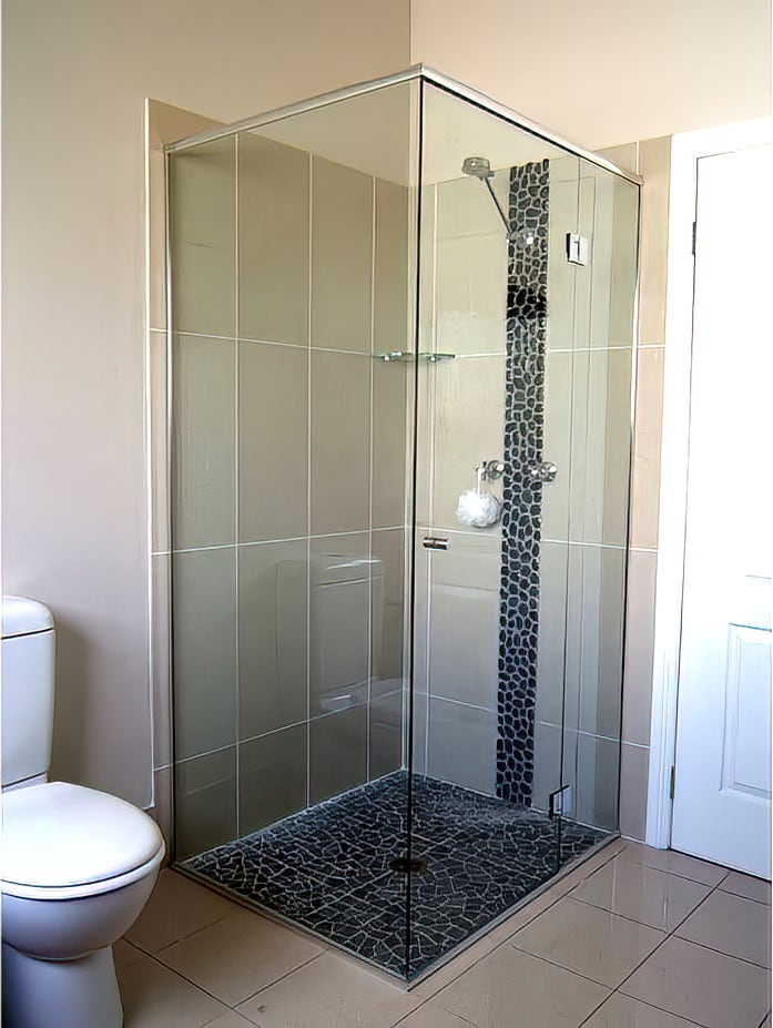 Custom Cut Frameless Shower Screens Sydney Palmers Glass