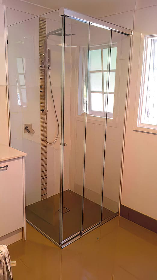 Custom Cut Frameless Shower Screens Sydney Palmers Glass