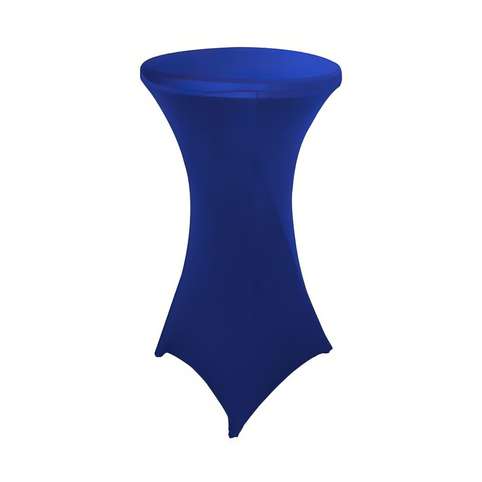 Navy lycra sock- Perfect for cocktail tables